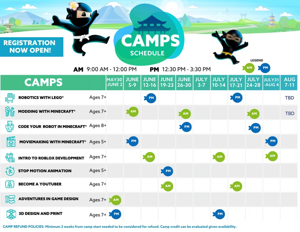 Code Ninjas Summer Camp! - Kid Randomz
